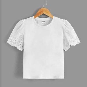 Shirts & Tops | White Cute Basic Girly Top Brand New | Poshmark